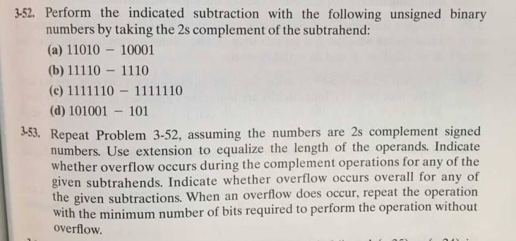 Solved Perform the indicated subtraction with the following | Chegg.com