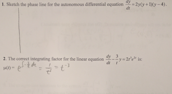 Solved Sketch the phase line for the autonomous differential | Chegg.com