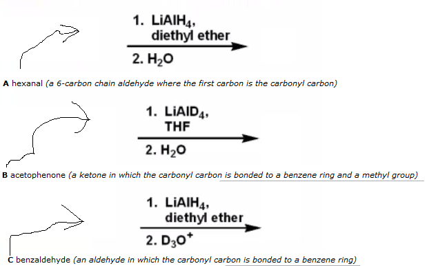 Solved A hexanal (a 6-carbon chain aldehyde where the first | Chegg.com