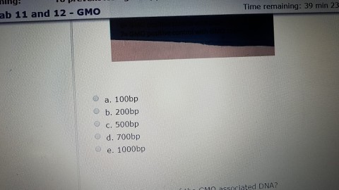 Solved m) 12. plant associated sequences are a. CaMV 35S | Chegg.com