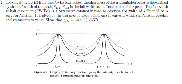 Solved 2. Looking at figure 4.3 from the Fowles text below, | Chegg.com