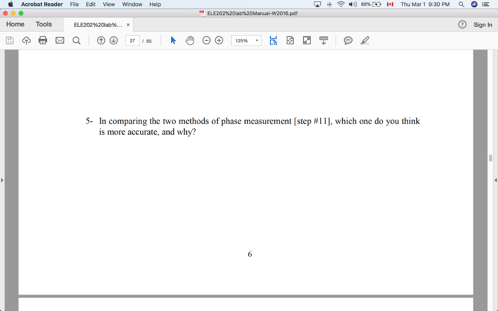 Solved 《 Acrobat Reader File Edit View Window Help a. | Chegg.com