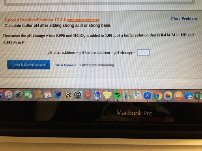 Solved Calculate butter pH after adding strong acid or | Chegg.com