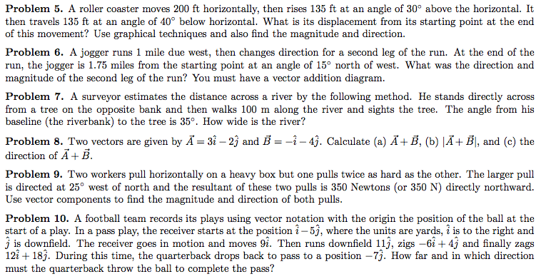 Solved Problem 5. A roller coaster moves 200 ft | Chegg.com