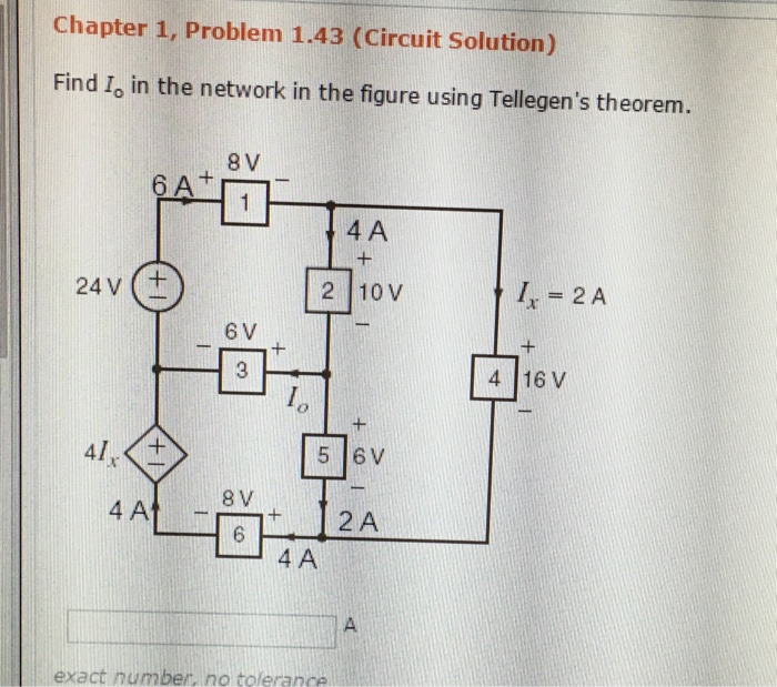 Solved Find I_o in the network in the figure using | Chegg.com