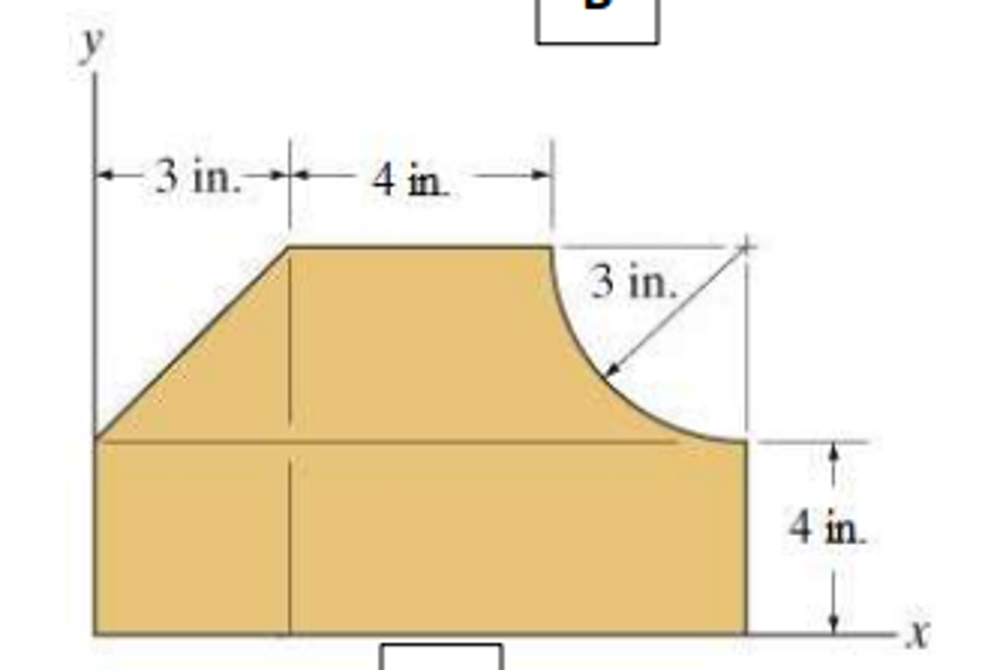 Solved 3 in 4 in. in. | Chegg.com