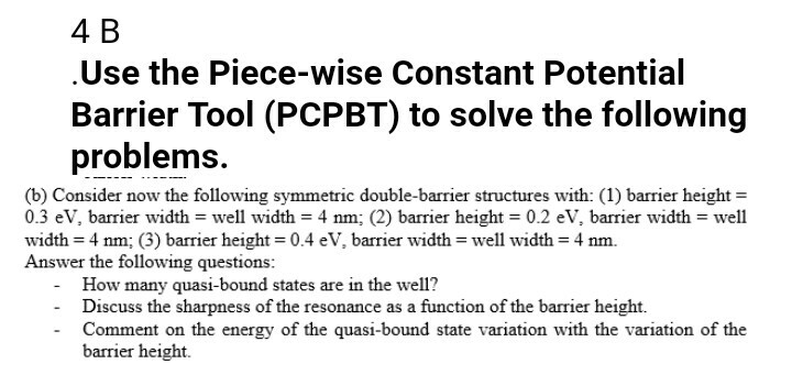 Solved Consider now the following symmetric double-barrier | Chegg.com