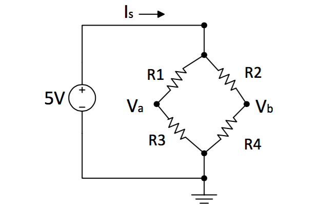 Solved 7. Consider the following Wheatstone Bridge circuit | Chegg.com