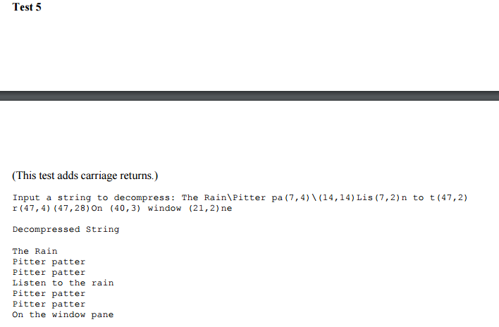 Solved Assignment Specifications You Will Develop A Chegg