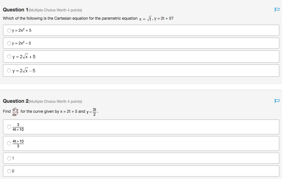 Solved Question 1 (Multiple Choice worth 4 points) Which of | Chegg.com