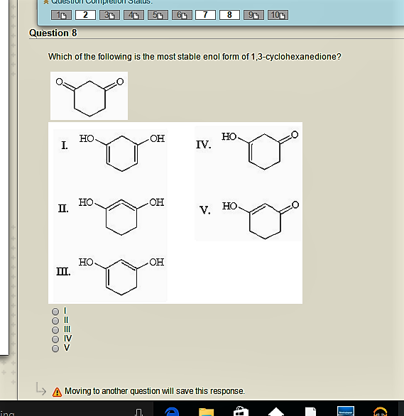 Solved Which of the following is the most stable enol form | Chegg.com
