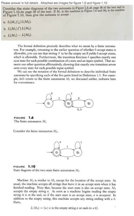 Solved Please answer in full details . Attached are images | Chegg.com