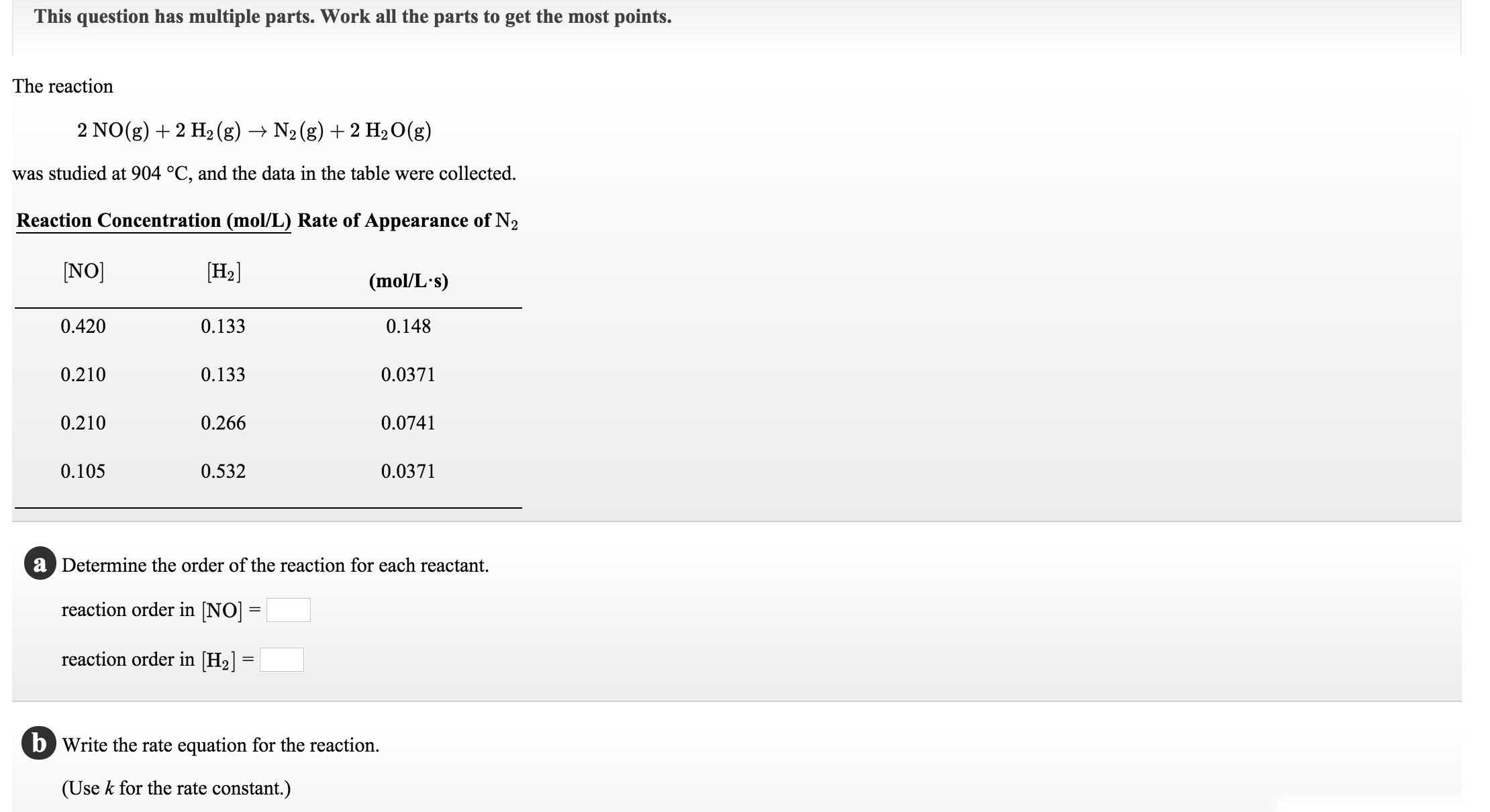 Solved This question has multiple parts. Work all the parts | Chegg.com