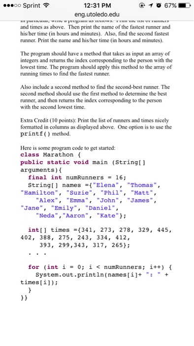 Solved Need help writing these 3 Java programs | Chegg.com