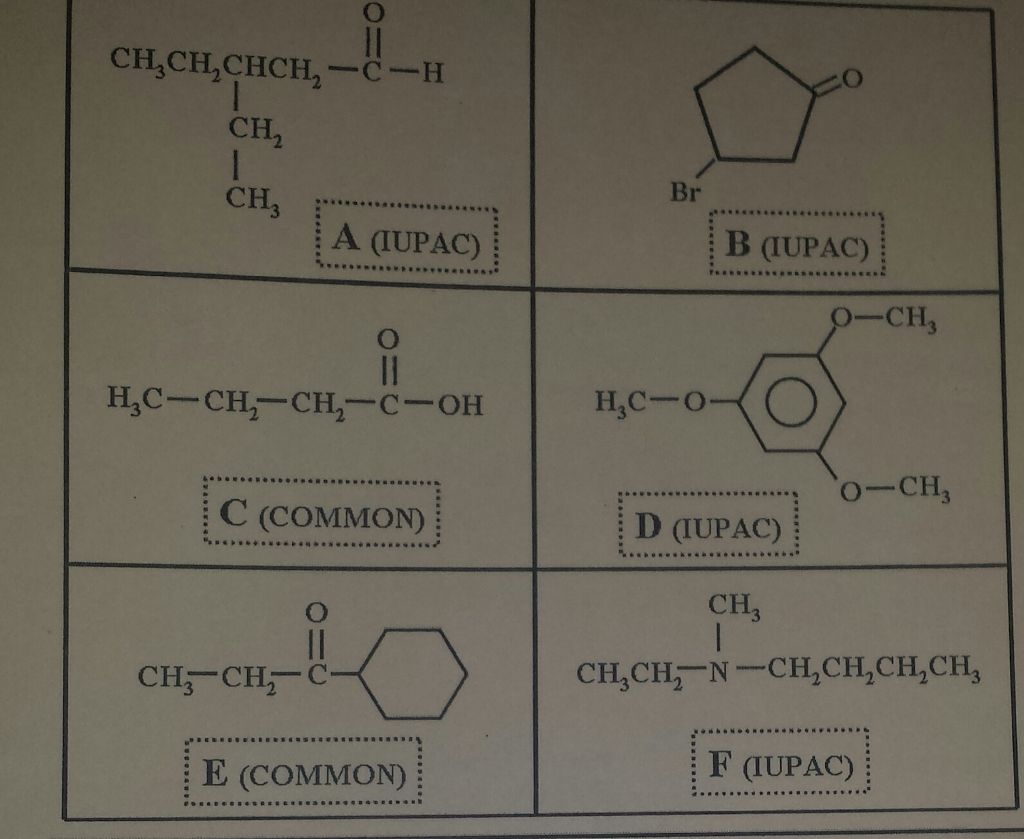 Solved CH,CH CHCH2-C-H CH2 Br CH3:.. A TUPAC) B (IUPAC) -CH | Chegg.com