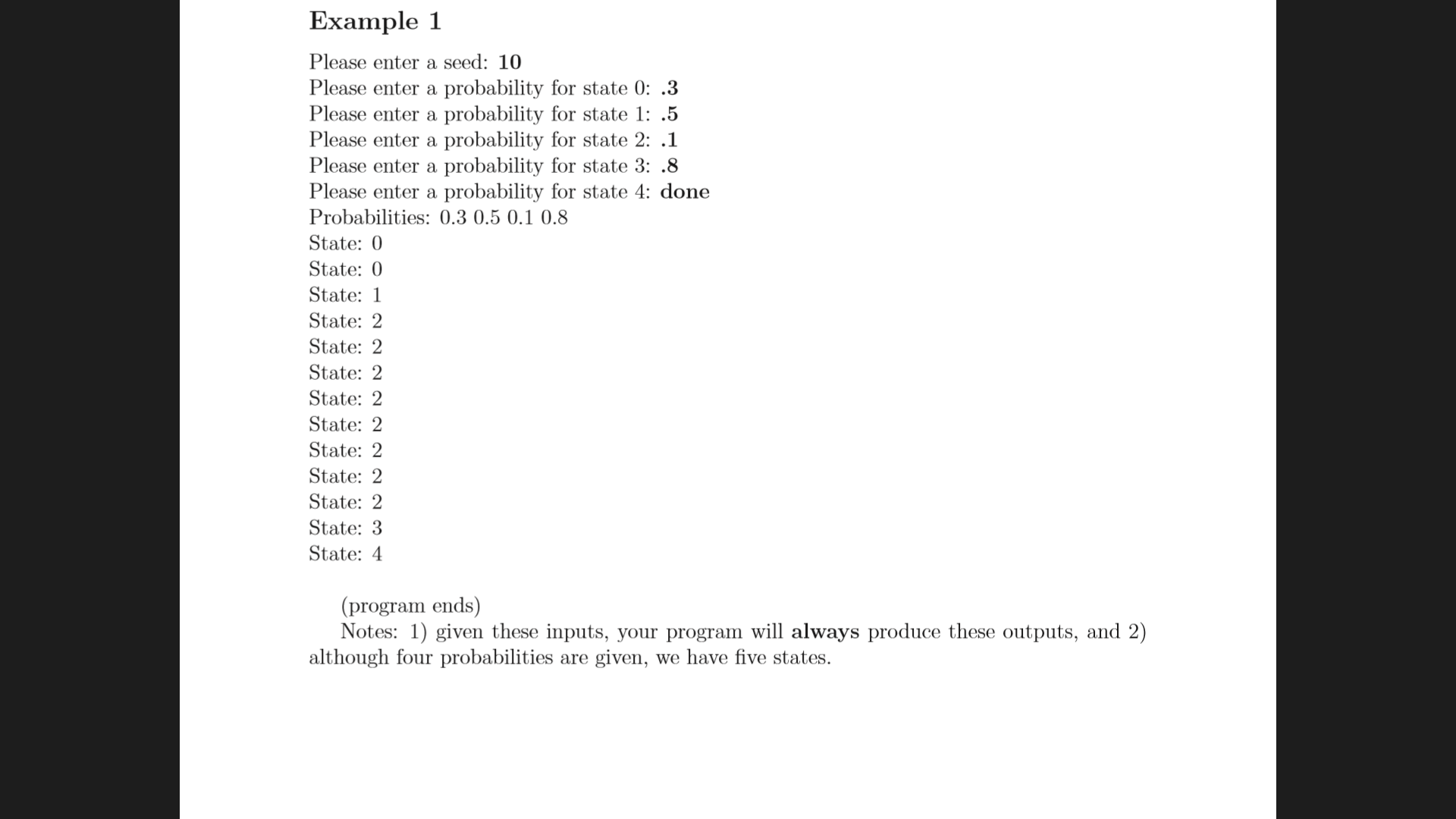 Solved ok here are the instructions now this is a sample | Chegg.com