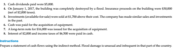 Solved P23-2 (L02, 4) EXCEL GROUPWORK (SCF Indirect Method) | Chegg.com