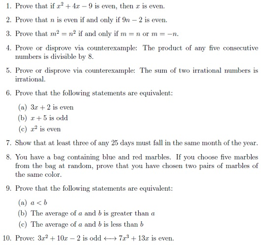 Solved Prove That If X 2 4x 9 Is Even Then X Is Even Chegg solved-prove-that-if-x-2-4x-9-is-even-then-x-is-even-chegg