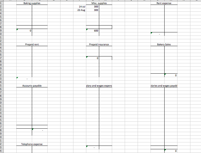 I have completed the first 3 steps in the workbook | Chegg.com