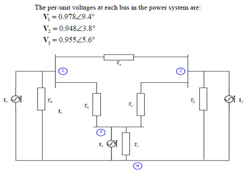 Solved 1. The per-unit voltages are given for a 13.4kV base | Chegg.com