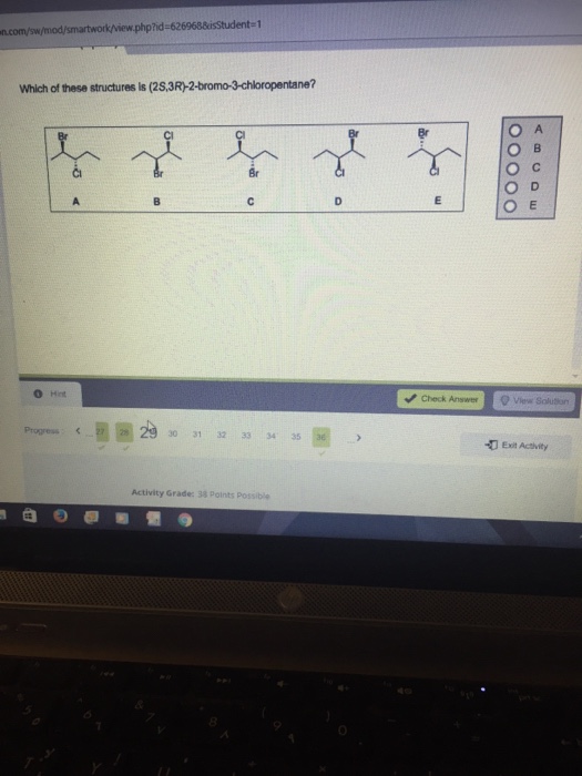 Solved Which of these structures is (2S, | Chegg.com