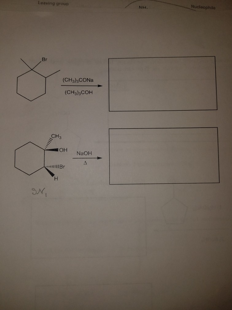 Solved II. Fill in the missing reactant(S, reagent(s), or | Chegg.com