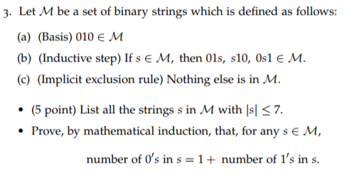 Solved The term “mathematical induction” is being used in a | Chegg.com