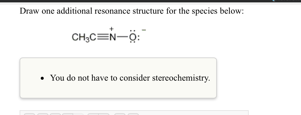 Solved Draw one additional resonance structure for the | Chegg.com