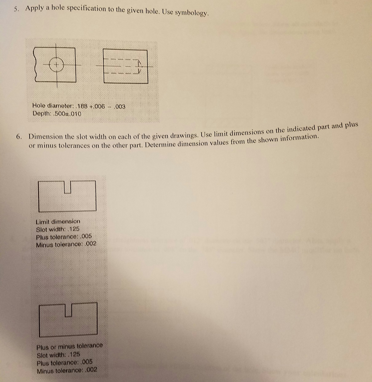 Solved Apply a hole specification to the given hole. Use | Chegg.com Solved Apply a hole specification to the given hole. Use | Chegg.com