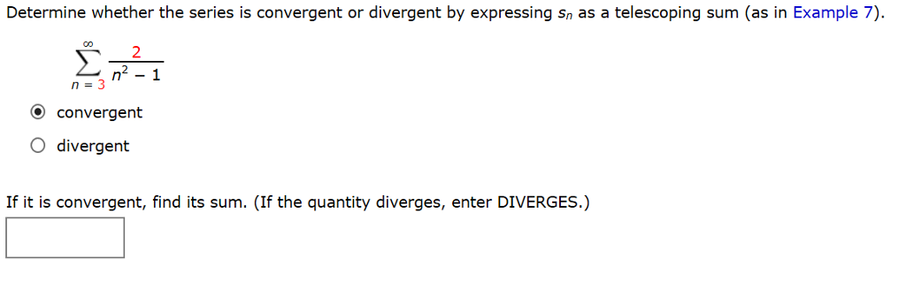 Solved Determine whether the series is convergent or | Chegg.com