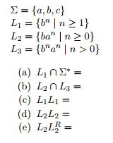 Solved Consider each of the following languages. Use JFLAP | Chegg.com