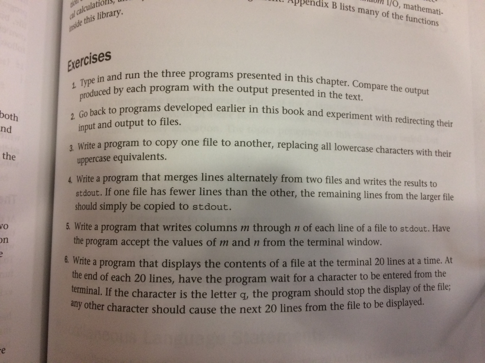 Type in and run the three programs presented in this | Chegg.com