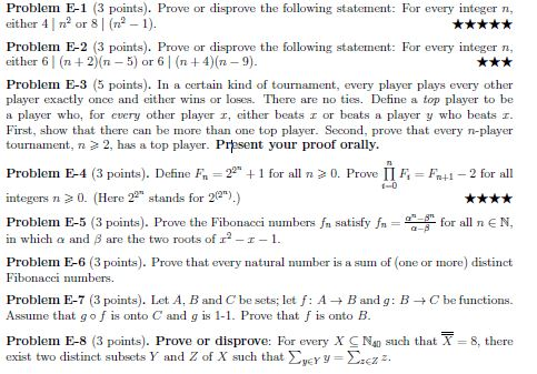 Solved Prove or disprove the following statement: For every | Chegg.com