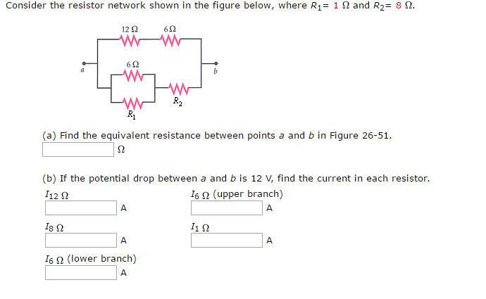 Solved Consider the resistor network shown in the figure | Chegg.com