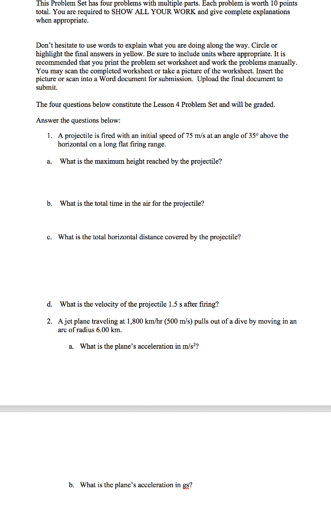 Acceleration Worksheet With Answers - Kindergarten Printable Sheet