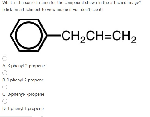 Solved What is the correct name for the compound shown in | Chegg.com