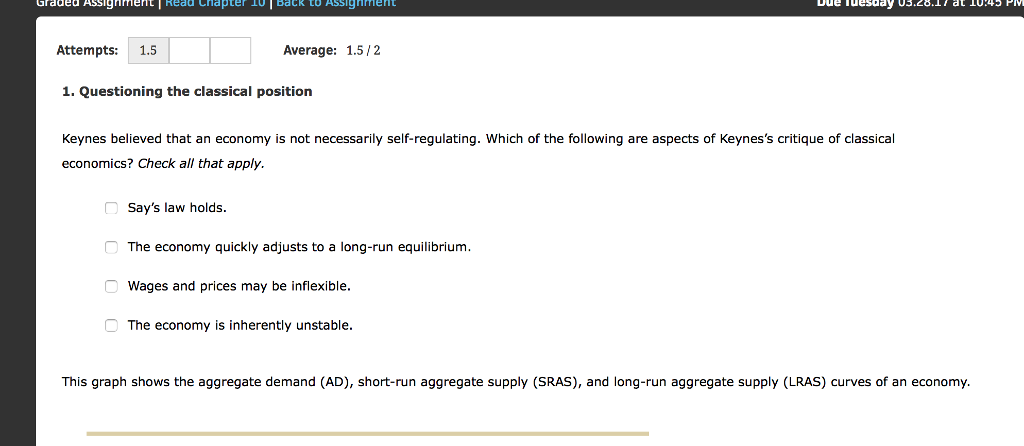 Solved Graded Assignment Read chapter Back to Assignment | Chegg.com