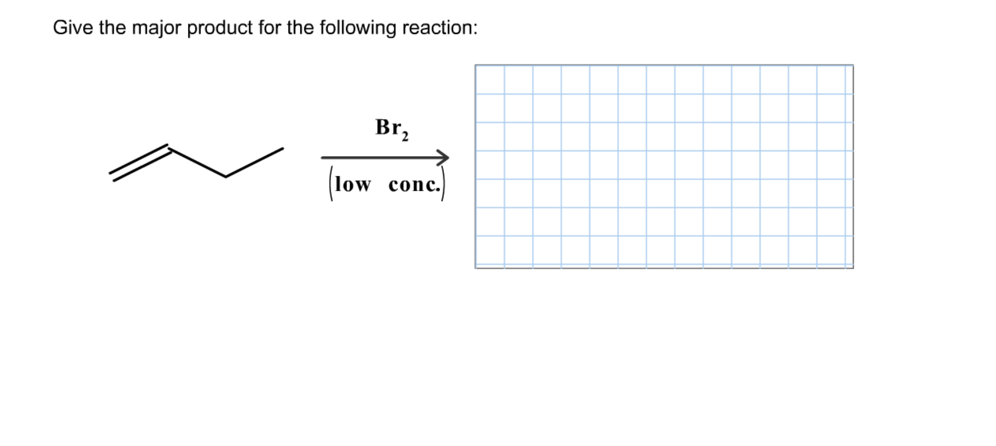 Solved Give the major product for the following reaction: | Chegg.com Solved Give the major product for the following reaction: | Chegg.com