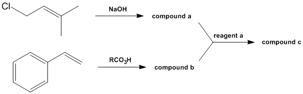 Solved Consider the following reaction scheme in which | Chegg.com