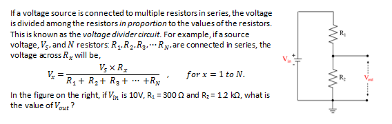 Solved What is the Value of V_out according to the picture | Chegg.com