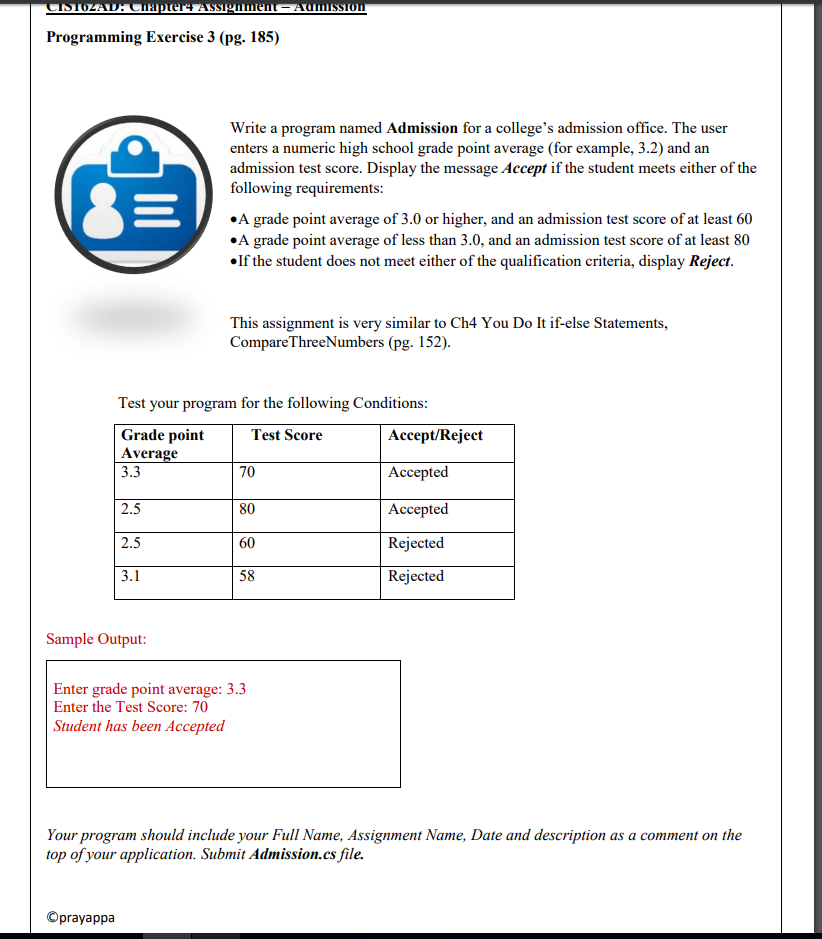 Solved Programming Exercise 3 (pg. 185) Write a program | Chegg.com Solved Programming Exercise 3 (pg. 185) Write a program | Chegg.com
