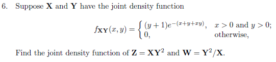 Solved Suppose X and Y have the joint density function | Chegg.com