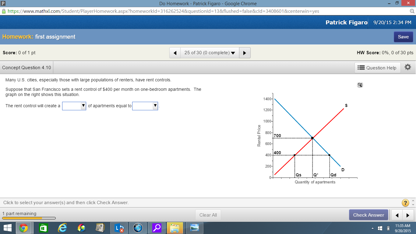 mathxl homework answers
