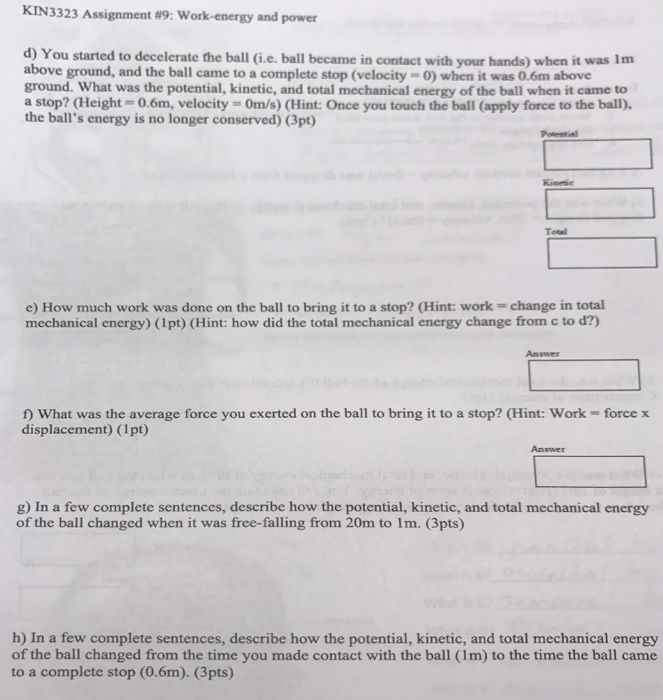 Solved: First Name: Last Name: Instructions 1. Show Your W... | Chegg.com