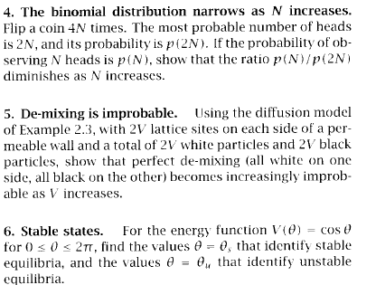 The binomial distribution narrows as N increases. | Chegg.com