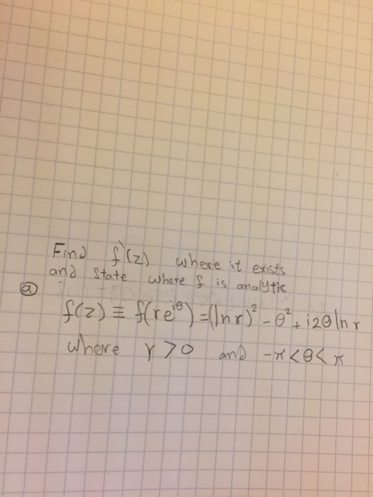 Solved Find the derivative of the complex function where it | Chegg.com