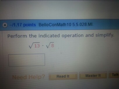 Solved Perform the indicated operation and simplify. | Chegg.com