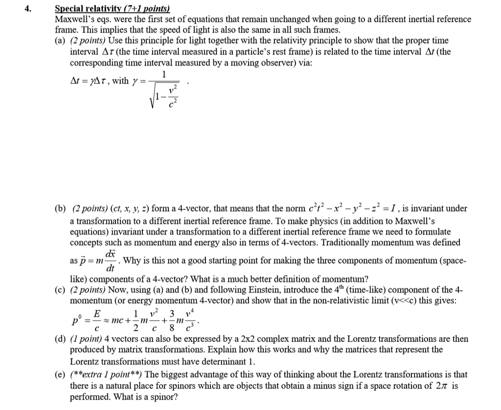 Solved Maxwell's eqs. were the first set of equations that | Chegg.com