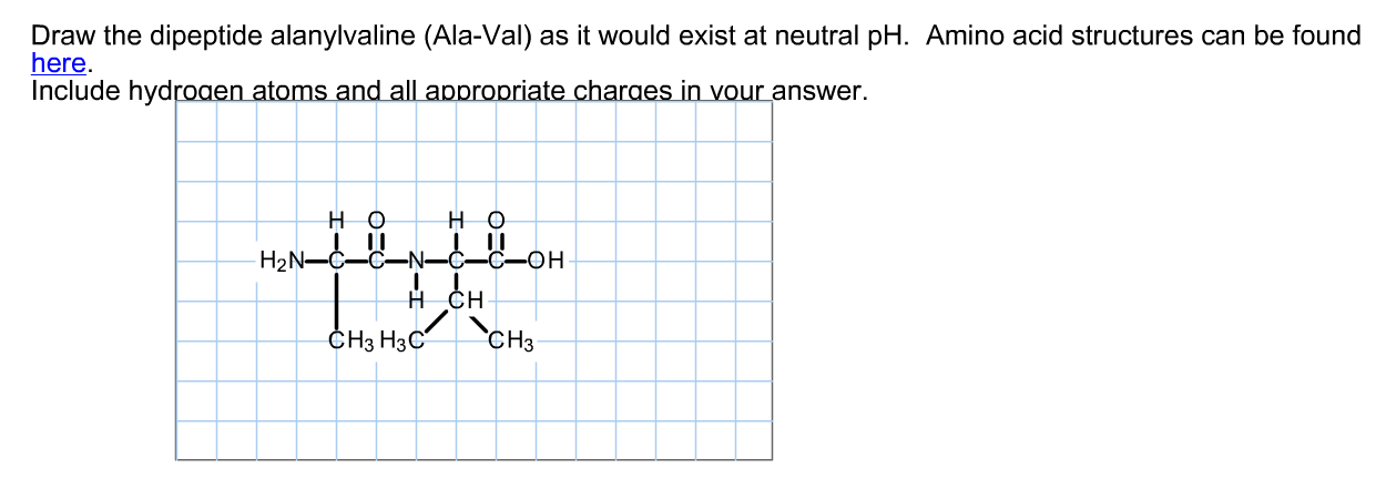 Solved I have the structure for alanylvaline (Ala-Val) but | Chegg.com