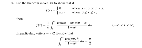 Solved For clarification of the theorem, it goes as follows | Chegg.com